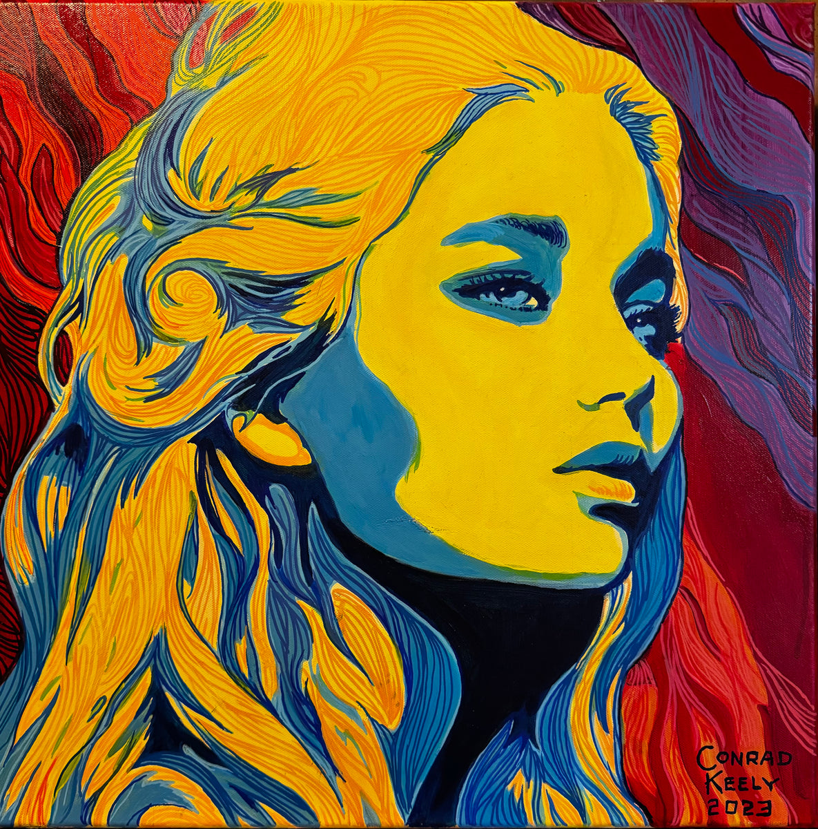 Daenerys Targaryen – Conrad Keely Art