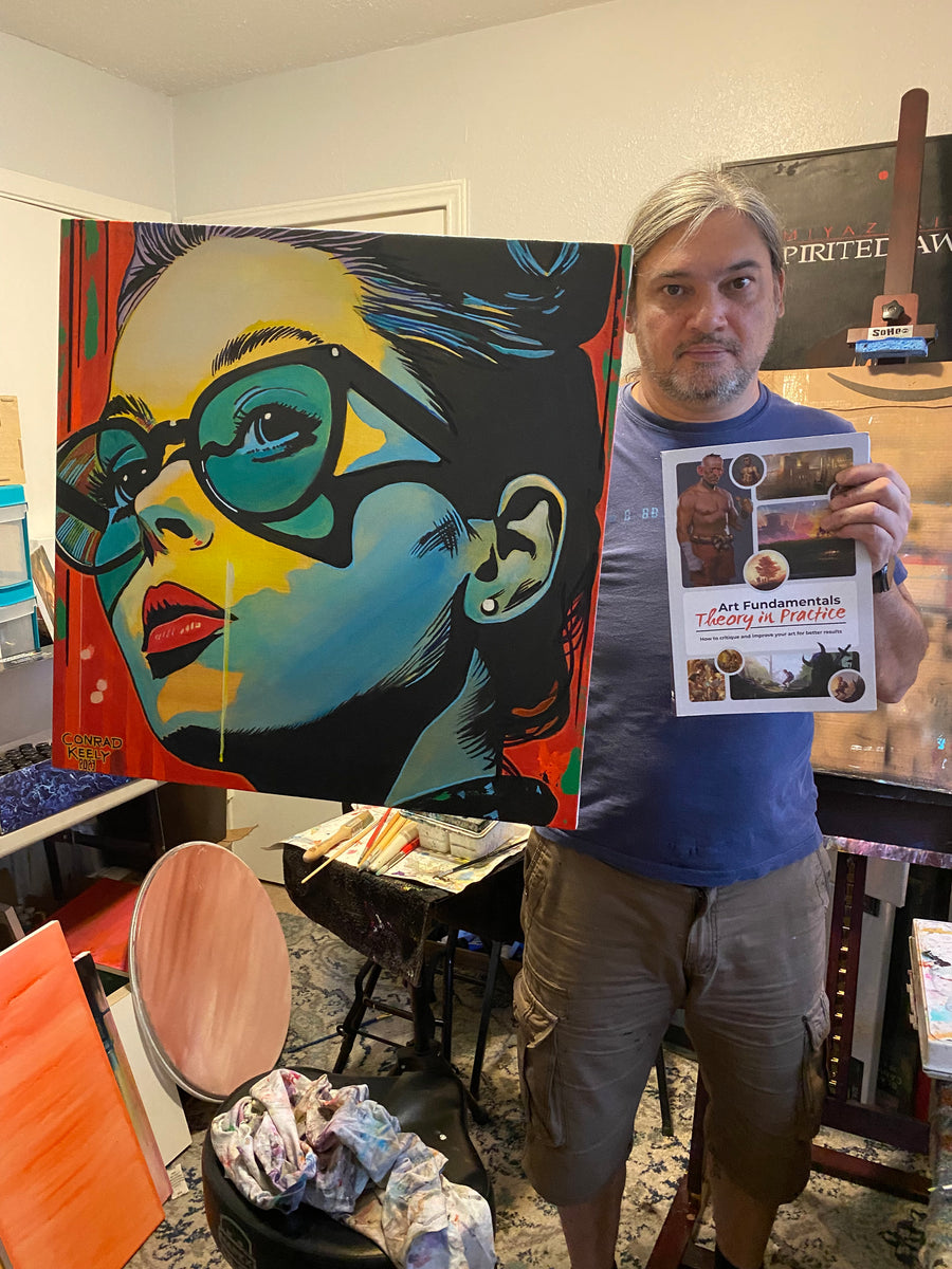 Untitled Posterization Exercise No. 3 – Conrad Keely Art