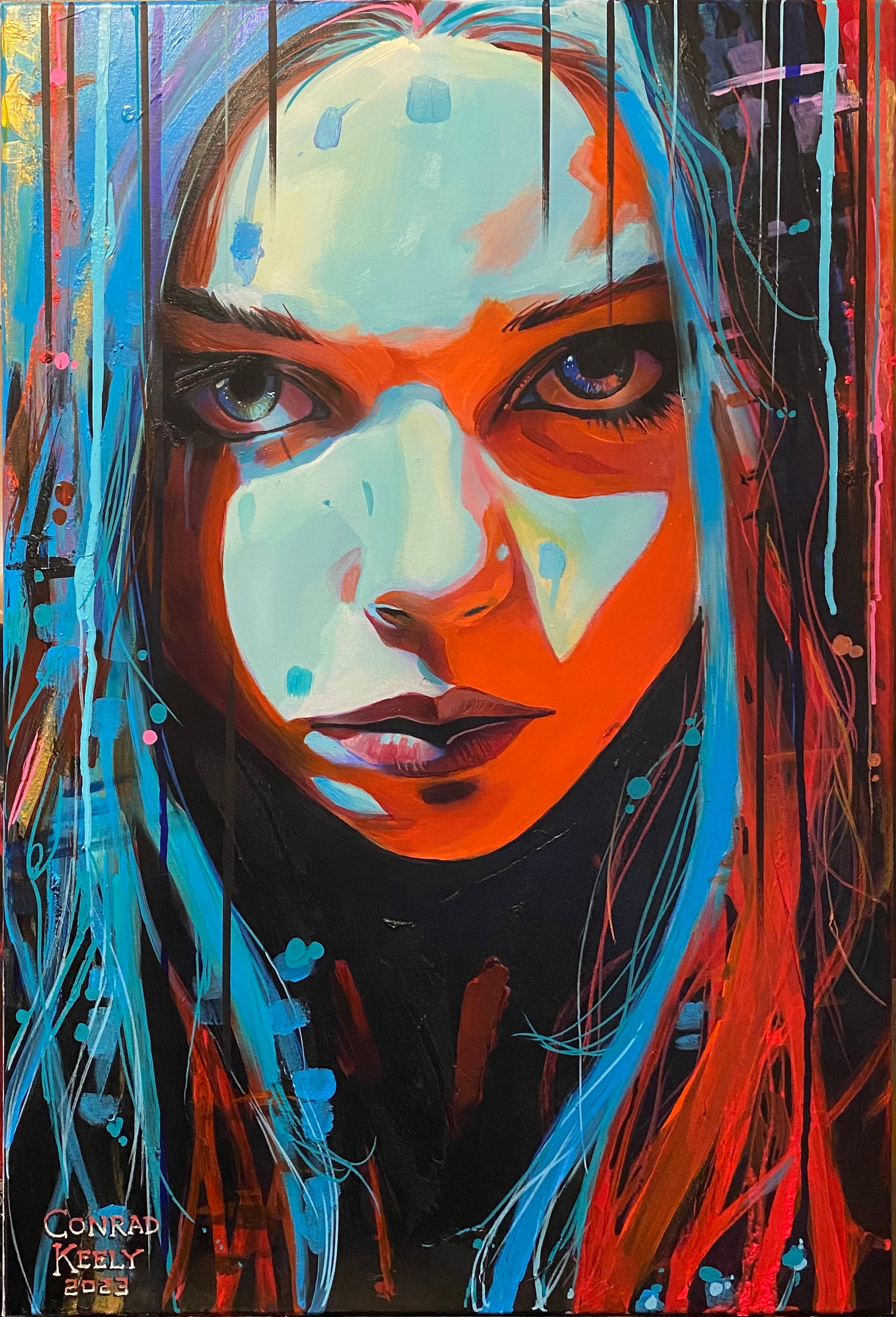 Anya — Original Painting – Conrad Keely Art